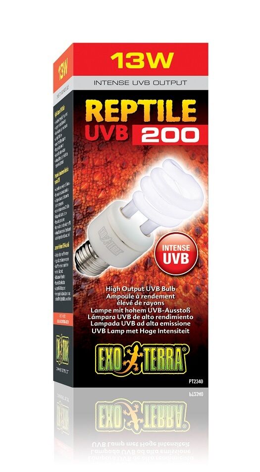 Exo Terra Reptile UVB 200 Bulb